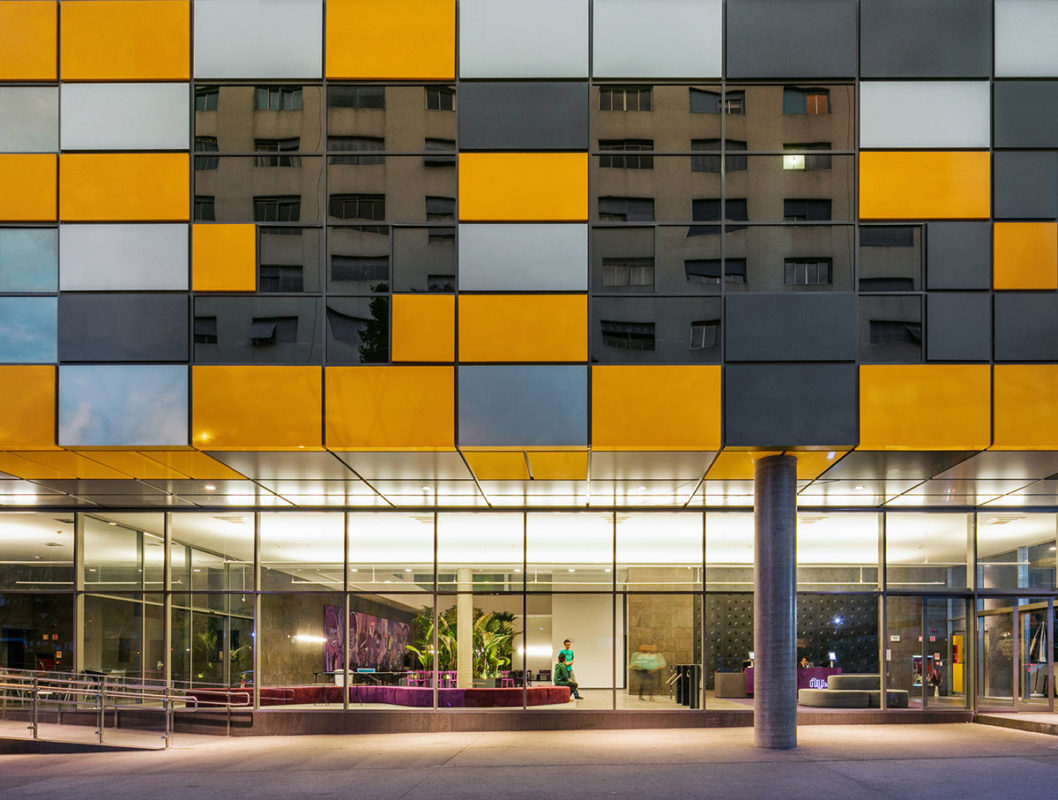 Brazilian Cityscape Brightened With Eye-Catching Building Featuring ...